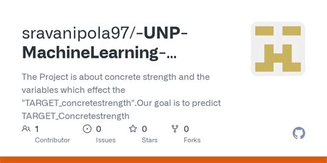 Unp Machinelearning Concrete Compressive Strength Regressionregressionprojectipynb At Main