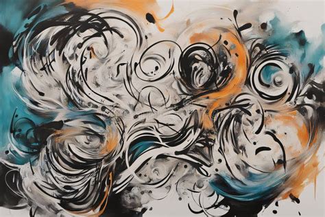 Swirling Abstract Line Art Generated With Ai Stock Illustration Illustration Of Swirling