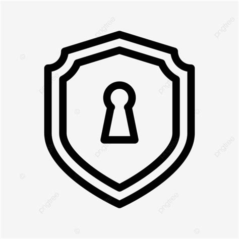 Shield Lock Hacker Data Vector Lock Hacker Data PNG And Vector With Transparent Background