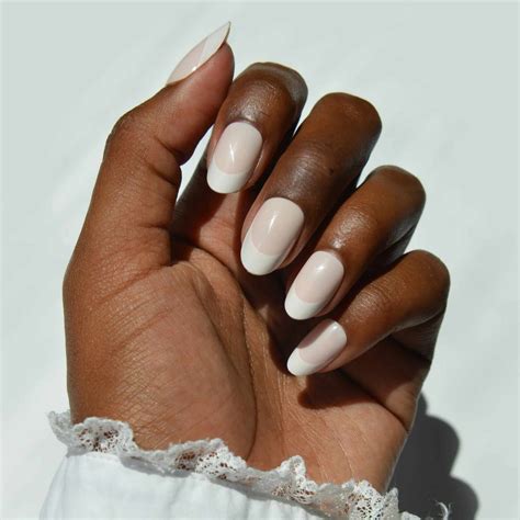 15 Vanilla French Manicures For A Sweet And Subtle Wintery Look
