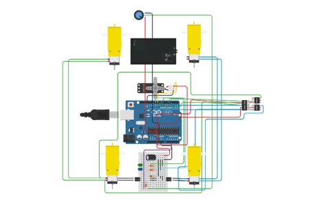 Circuit Design Final Project Diagram Tinkercad