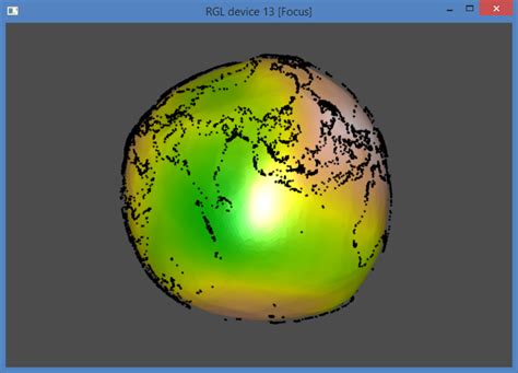 Globe What Programs Would Allow For The Mapping Of A Geoid In 3d