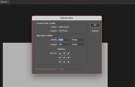 How To Change The Canvas Size In Photoshop
