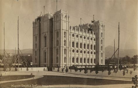 Salt Lake Temple Construction History Xvyp