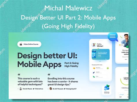 Design Better Ui Part 2 Mobile Apps Going High Fidelity Square Planet Academy Michal