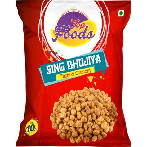 Top Foods Sing Bhujiya Nuts Packaging Type Packet At Rs 10 Pack In Jetpur