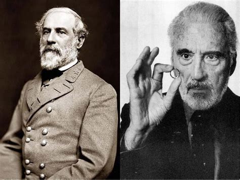 Did You Know Christopher Lee Is A Distant Relative Of Robert E Lee
