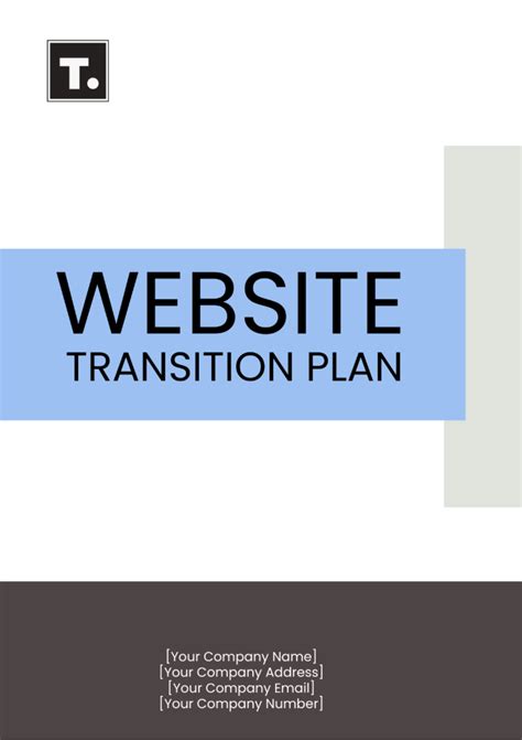 Free Transition Out Plan Template To Edit Online