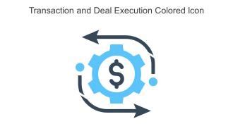 Transaction And Deal Execution Colored Icon In Powerpoint Pptx Png And Editable Eps Format PPT