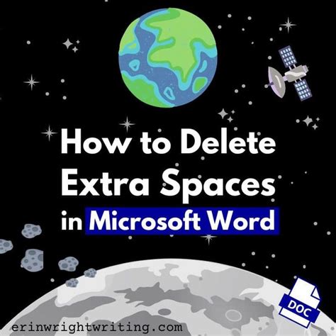 how to delete extra spaces in microsoft word microsoft word