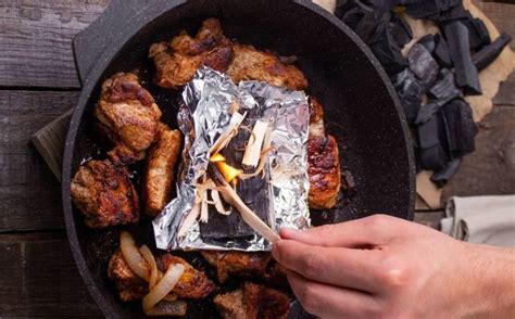 Шашлык дома на сковороде рецепт с фото пошагово