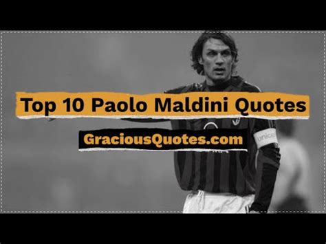 40 Inspirational Paolo Maldini Quotes Ac Milan