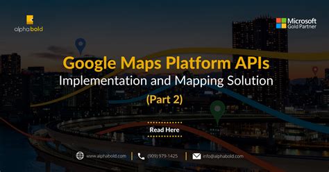 Google Maps Web Service APIs Implementation Mapping Part 2