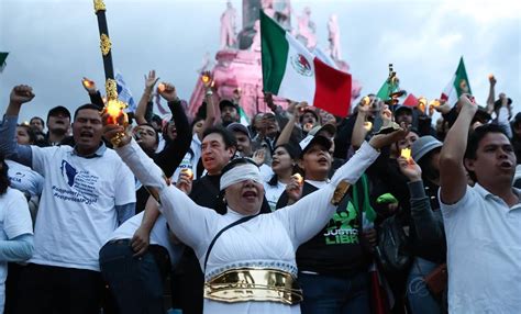Trabajadores Del Poder Judicial Protestan Contra Reforma De Amlo En El