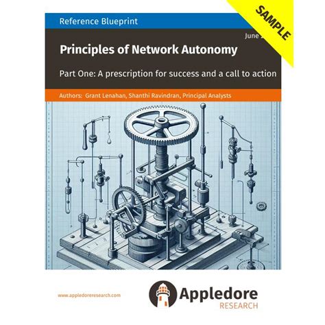 Robert Curran On Linkedin Principles Of Autonomous Networks Part 1