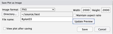 Plot Export Image Resolution Option Issue Rstudio Rstudio GitHub