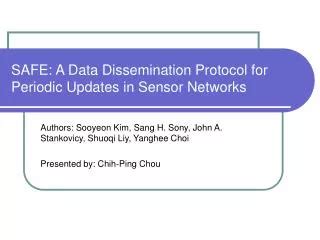 PPT Data Dissemination In Vehicular Sensor Networks PowerPoint Presentation ID