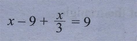 solve this linear equation using transposition method