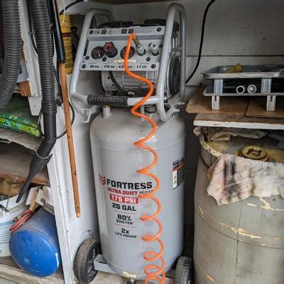Fortress 26 Gallon 175 Psi Ultra Quiet Vertical Shopauto Air