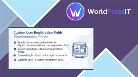 Custom User Registration Fields For Woocommerce Worldpress It