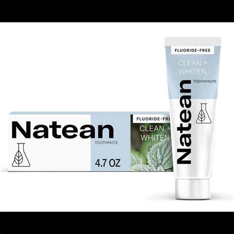 Bath And Body Natean Clean Whiten Fluoride Free Whitening Toothpaste Clean Mint 47 Oz Poshmark