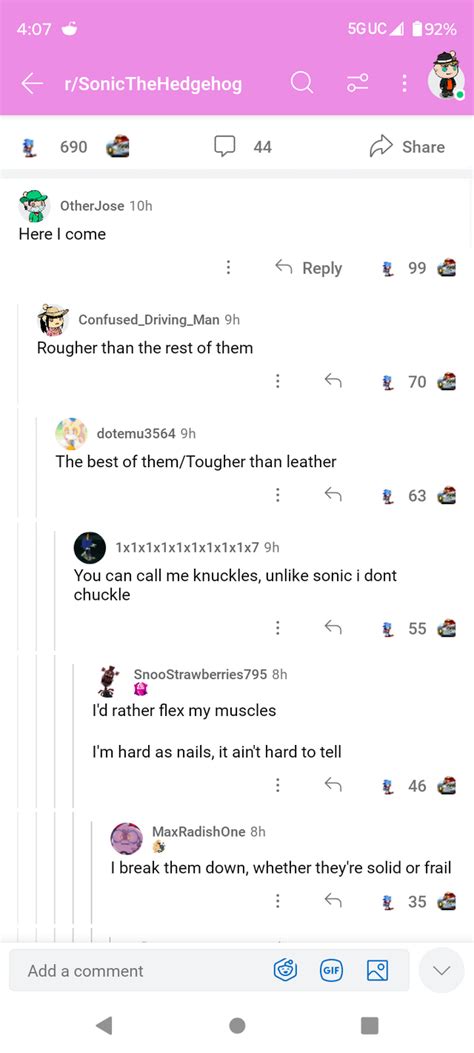 R Sonicthehedgehog Sings Knuckles Theme Unknown From M E Sonic