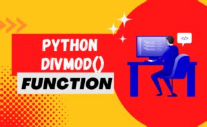Python Divmod Function Programming Funda