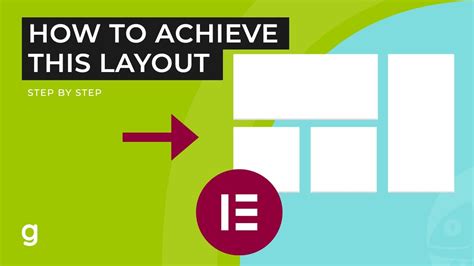 How To Achieve This Layout In Elementor Easy Youtube