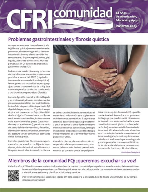 Recursos Cfri Español Cystic Fibrosis Research Institute