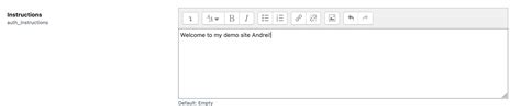 totara learn open discussions learn11 mesage in login page