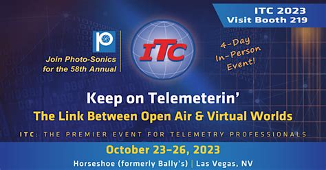 Visit Photo Sonics At ITC 2023