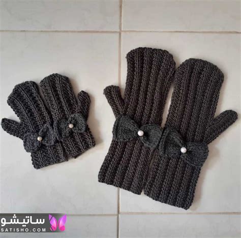 دستکش بافتنی بچه گانه، گرمای دلنشین در روزهای سرد برای دست بچه ها ساتیشو