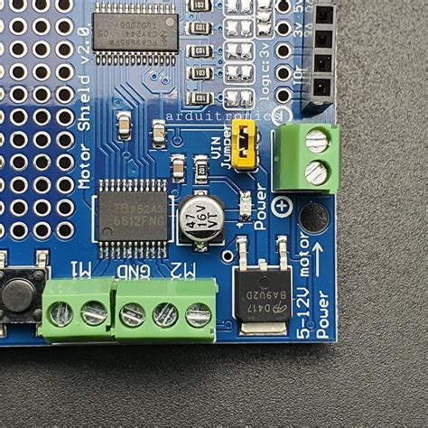Stepper Servo Motor Driver Shield I2c Interface Arduino