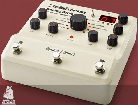 Elektron Analog Drive Multi Circuit Analog Distortion Unit Distortion Guitar Guitar Pedals