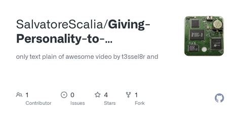 Github Salvatorescaliagiving Personality To Procedural Animations