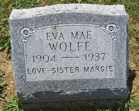 Eva Mae Wolfe 1903 1937 Find A Grave äreminne