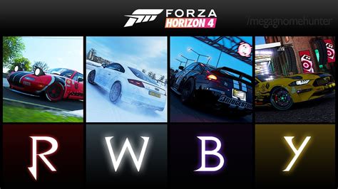Rwby X Forza Horizon 4 Liveries Rwby