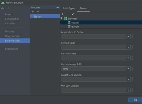 Creating Resource Files For Different Build Types On Android Studio