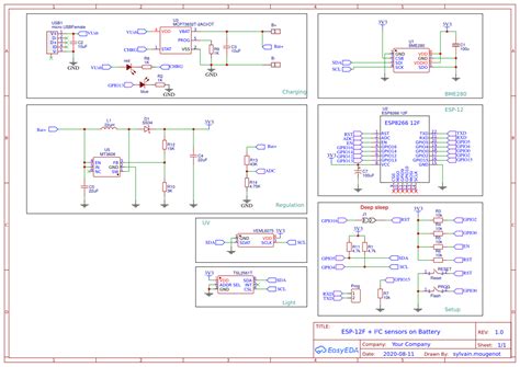 ESP BME280 OSHWLab