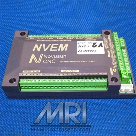MACH Axis Ethernet CNC Controller KHZ Motion Control Card NVEM Brontoseno