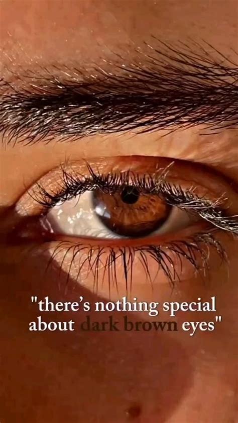 Brown Eyes 👀 In 2024 Brown Eyes Aesthetic Brown Eye Quotes