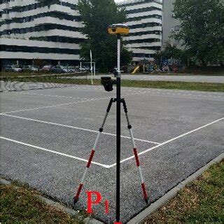Measurements In The Test Polygon GNSS RTK Mode Point P1 Of The Test Download Scientific