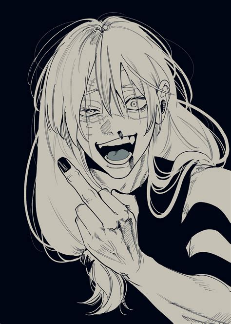 Mahito Jujutsu Kaisen Drawn By Mameko Mameya Honpo Danbooru