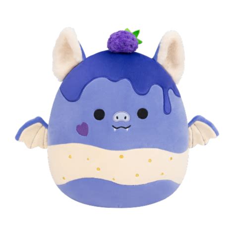 Squishmallows Blackberry Cheesecake Bat Plush 10 In Fred Meyer