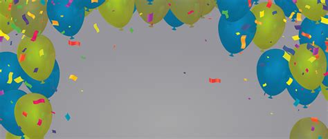 녹색 풍선 파란색 및 색종이가있는 그랜드 개막식 소매 쇼핑 또는 블랙 프라이데이 프로모션 스타일 가위에 대한 스톡 벡터 아트 및 기타 이미지 Istock