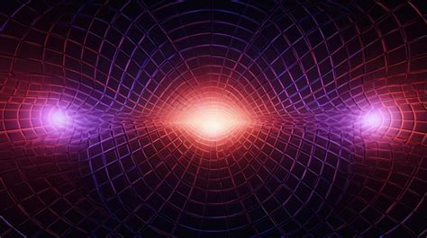 Premium Ai Image Grid Of Interconnected Ellipses In A Mesmerizing And