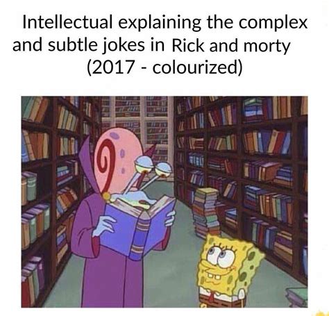Rick And Spongebob R Dank Meme