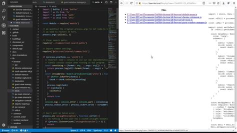 Basic Electron Framework Exploitation Egress Source Code From Vscode