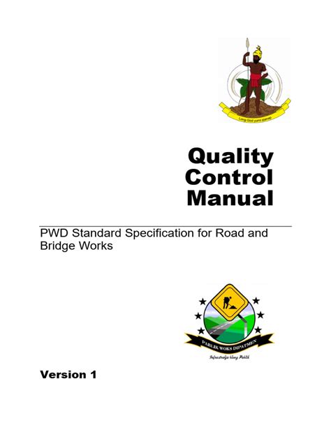 Quality Control Manual Issue Pdf