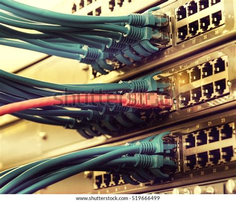 Network Panel Switch Cable Data Center Stock Photo Shutterstock